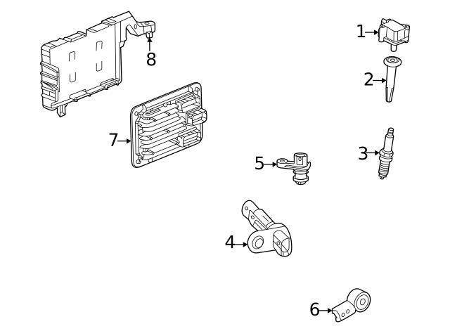 2020-2023 GM Engine Control Module Bracket 42766894 | TascaParts.com