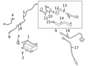 31420-R5500 - Vapor Canister 2021-2024 Hyundai Santa Fe | AutoNation Parts