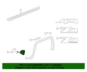 2014-2019 Chevrolet Anthracite Rear Passenger Side Tire Front Air ...