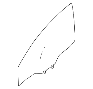 Glass Dr Wdw Right-hand 80300-6LE0B | Nissan Parts Plus
