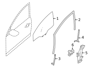 2020-2024 Nissan Sentra Rear Guide 80386-6LE0A | Nissan Parts Plus