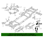 2007-2021 Mopar Powertrain Skid Plate Bolt 6104414AA | TascaParts.com