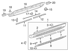 166-540-10-02 - Wire Harness 2016-2019 Mercedes-Benz | Mercedes-Benz ...