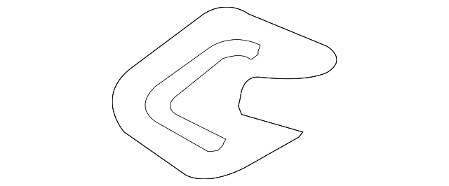 15185449 - Rear Driver Side Upper Fender Brace with Nuts 2007-2014 GM ...