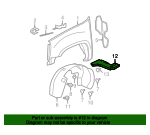 25829132 Shield - New OEM Part From GM Parts Direct | GM Parts Store