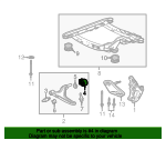 2010-2016 Cadillac SRX Front Lower Suspension Control Arm Rear Bushing ...