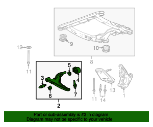 22979575 - OEM GM Lower Cntrl Arm | GMPartsCenter.net | GM Parts Center