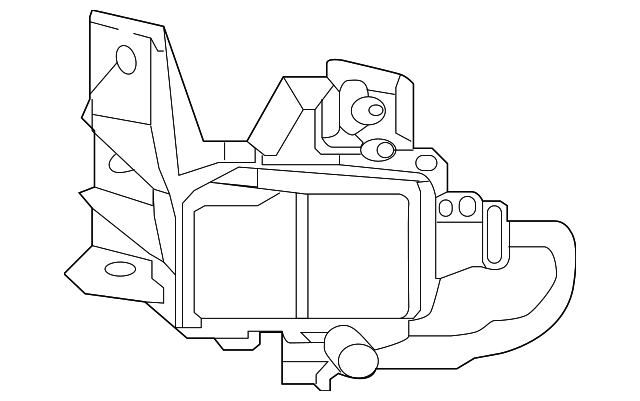 99140-D2000 - Unit Assembly Rear Corner Radar Left-hand 2020-2022 ...