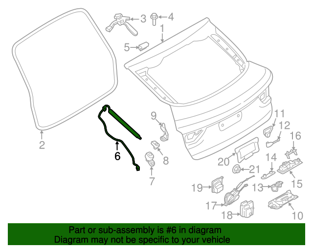 51-24-7-339-431 - Lift Cylinder - 2015-2018 BMW | BMWPartsHub
