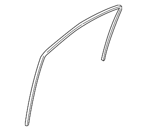 2006-2016 Mercedes-Benz Window Guide Rail 164-725-03-25 | Mercedes-Benz ...