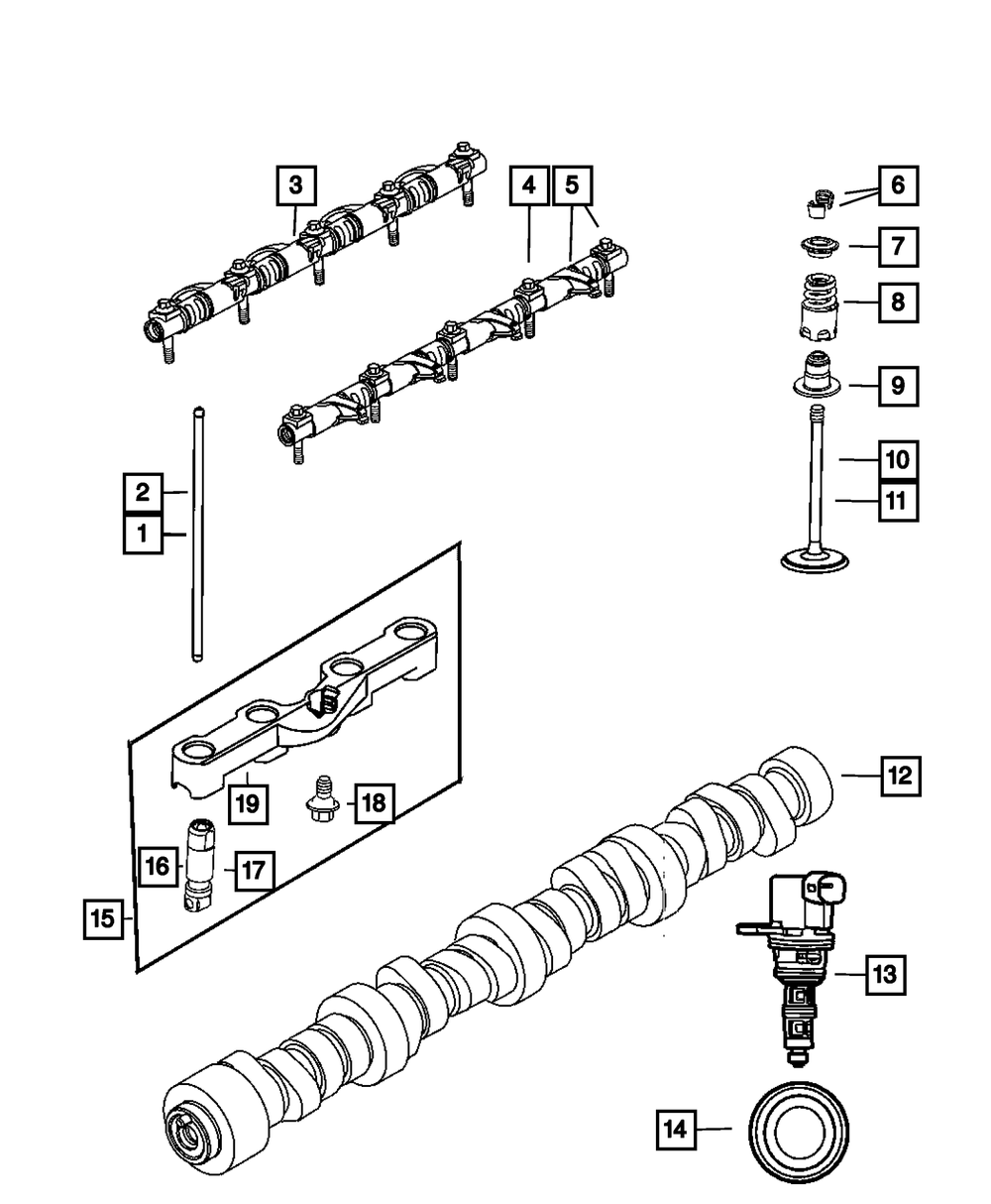53021580AE - Valve Spring 2003-2008 Mopar | Big 3 Auto Parts