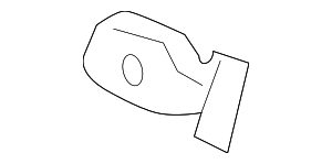 Genuine Toyota Wheel Opening Molding Retainer part# 75392-0C070 for ...