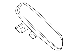 2011-2017 Mopar Mirror Inside 57010495AC | Mopar Parts Canada