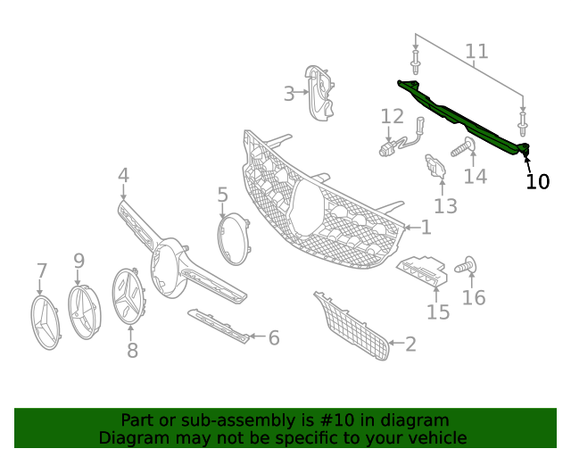 253-885-43-07 - Lower Deflector 2020-2022 Mercedes-Benz GLC 43 AMG ...