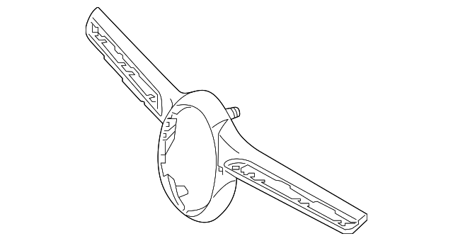 253-888-87-00-9040 - Grille Molding - 2020 Mercedes-Benz GLC 300 ...