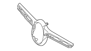 253-888-87-00-9040 - Grille Molding - 2020 Mercedes-Benz GLC 300 ...