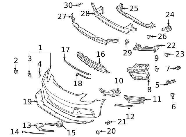 2017-2023 Porsche Panamera Center Molding 971-807-686-OK1 | Sunset ...