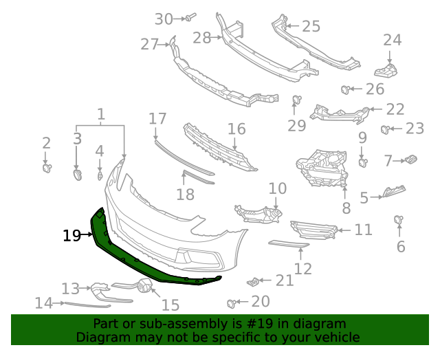 2017-2023 Porsche Panamera Front Spoiler 971-807-541-B-G2X | Sunset ...