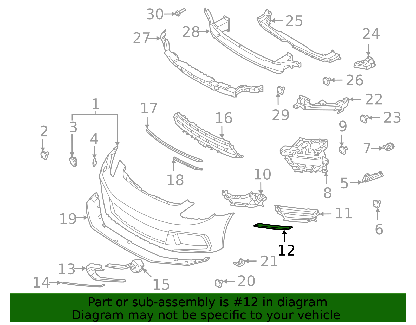 971-807-878-F-041 - Bumper Trim 2017-2023 Porsche Panamera | AutoNation ...