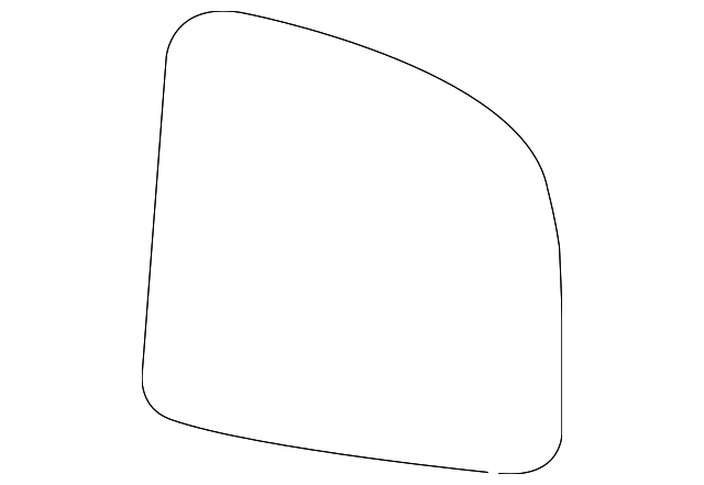 2015-2020 Nissan NV200 Mirror Glass 96366-95A0B | QuirkParts