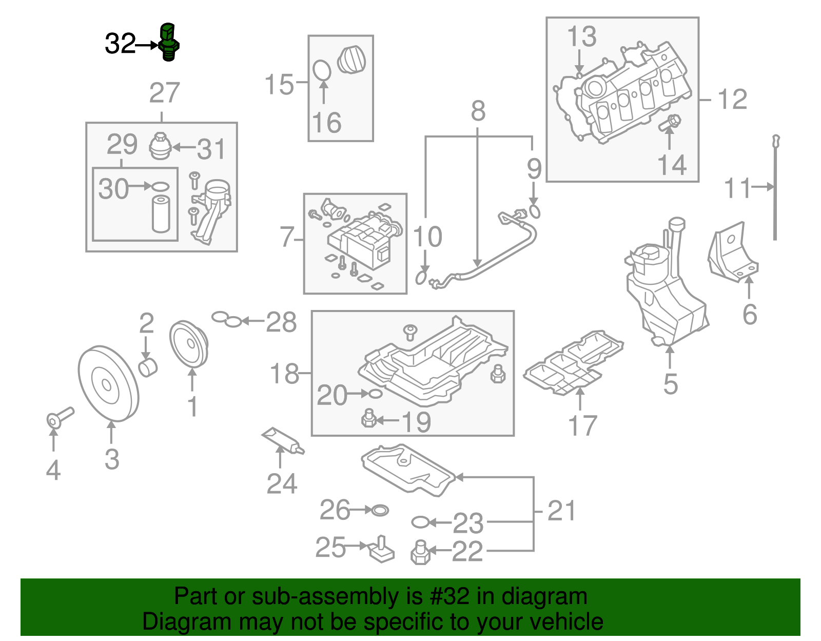 2004-2023 Audi Oil Pressure Switch 079-919-081 | TascaParts.com