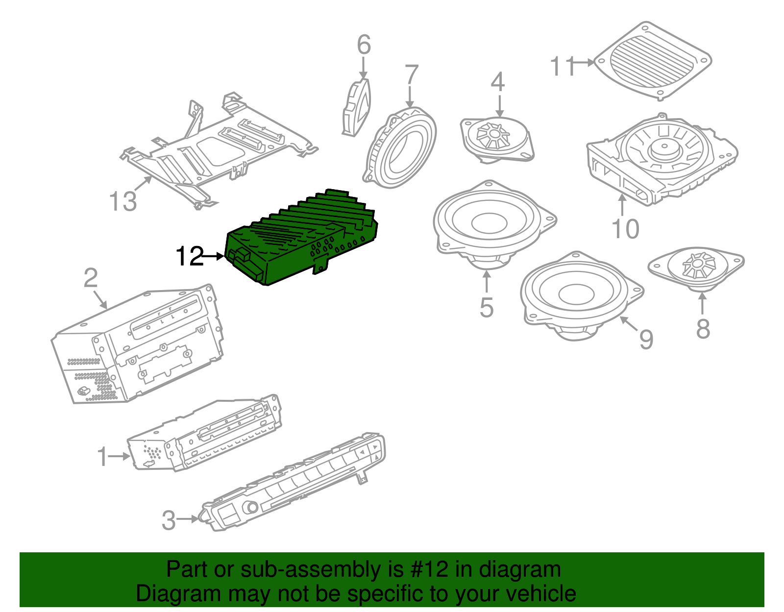 65-12-9-393-186 - 2016-2020 BMW - Amplifier | BMWPartsHub