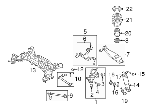 55210-0W000 - Lower Control Arm 2011-2013 Kia Sorento | Kia.Parts Store