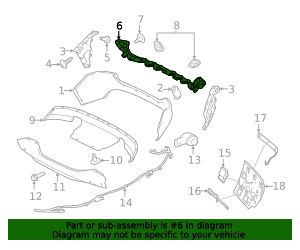 2017-2019 Jaguar XE Center Bracket T4N15837 | Haper Jaguar Parts