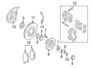 1998-2004 Nissan Frontier OEM NEW 1998-2004 Nissan Frontier Base XE 2 ...