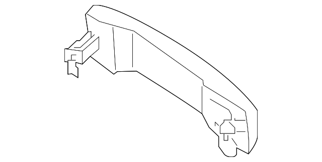 2016-2022 Nissan Handle, Outside 80640-EZ00A | Nissan Parts Plus