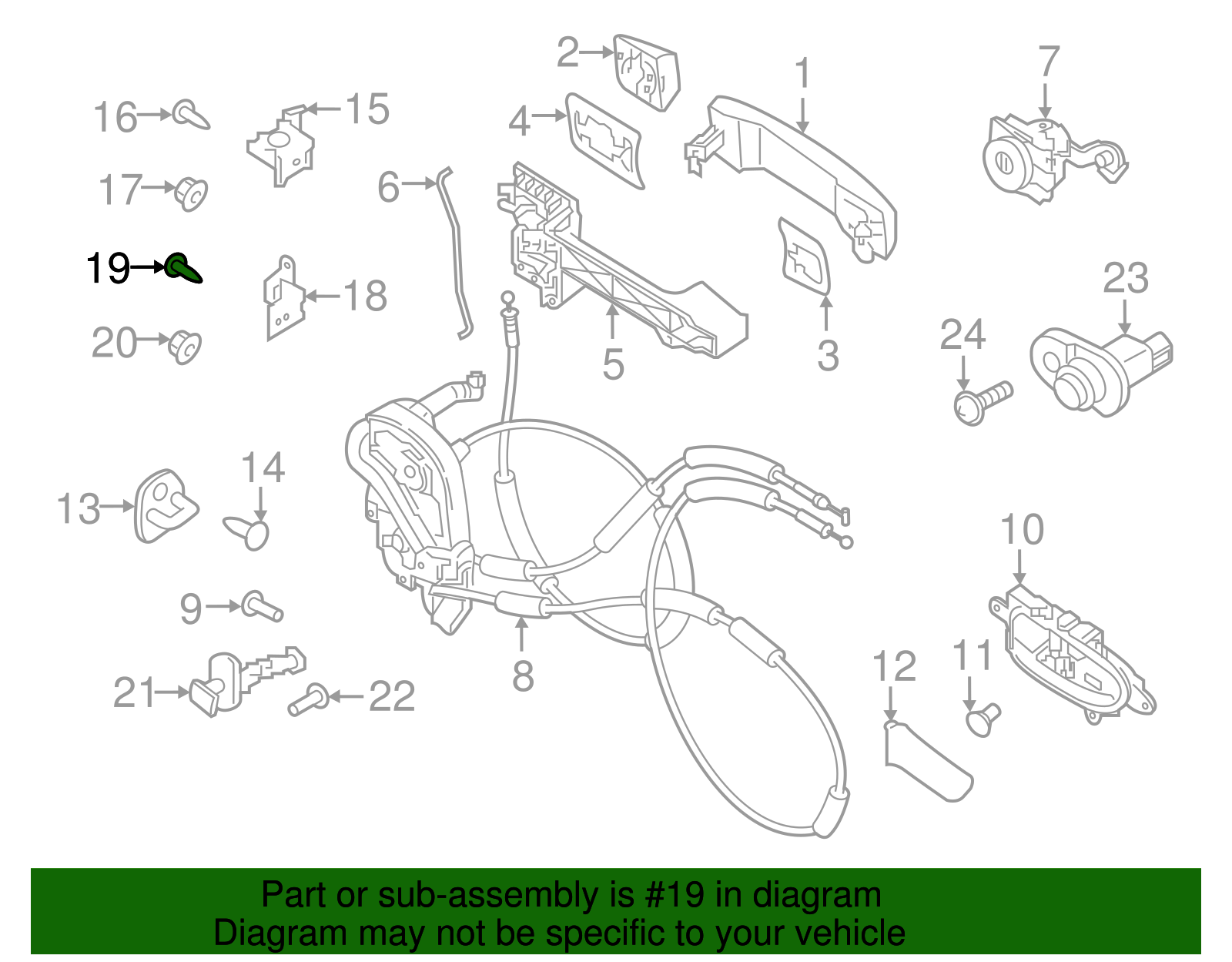 2020-2025 Nissan Rear Body Panel Bolt 01121-A8051 | Nissan Parts ...