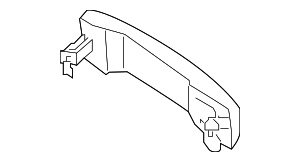 2016-2022 Nissan Handle, Outside 80640-EZ00A | Nissan Parts Plus