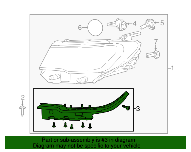2017-2020 Jeep Compass Mount Bracket - Driver's Side (LH) 68361623AA ...