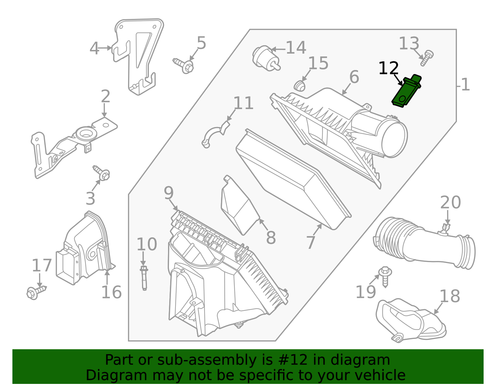LC3Z-12B579-B - High-Quality Sensor for 2020-2024 Ford | AutoNation Parts