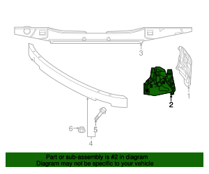 2018-2021 Volvo XC60 Mount Bracket 31425174 | TascaParts.com