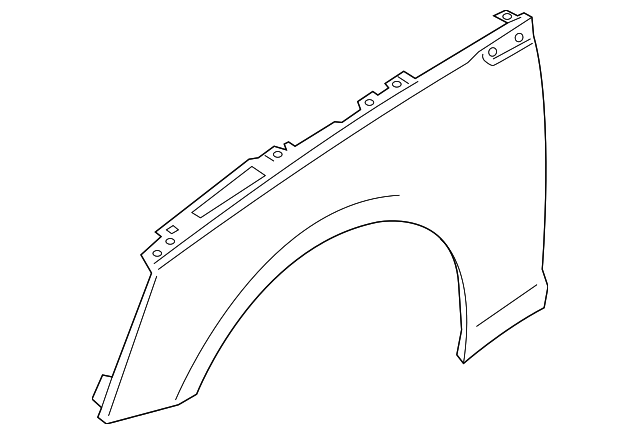 2018-2024 Audi Fender 8W6-821-106-B | Audi USA Parts