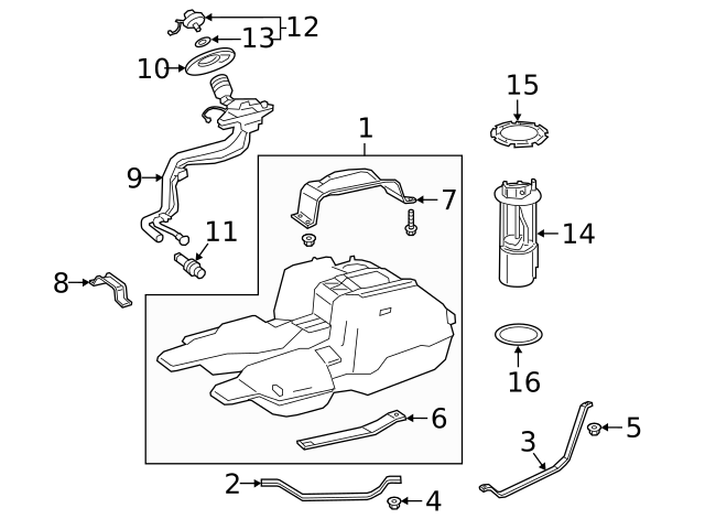 463-476-26-00 - Filler Hose 2019-2023 Mercedes-Benz | AutoNationParts.com