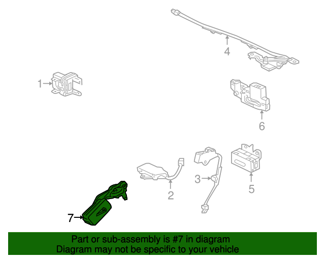 2008-2015 Mitsubishi Lancer Ignition Immobilizer Module 8637A560 ...