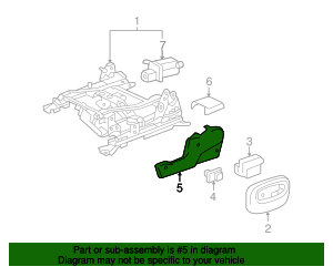 Genuine Lower Cover for 2005-2009 Saab 9-7x | Part# 89042185 | Over 30% ...