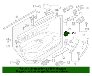 561-959-831-A-XSA - Trunk Lid Release Switch 2012-2022 Volkswagen ...
