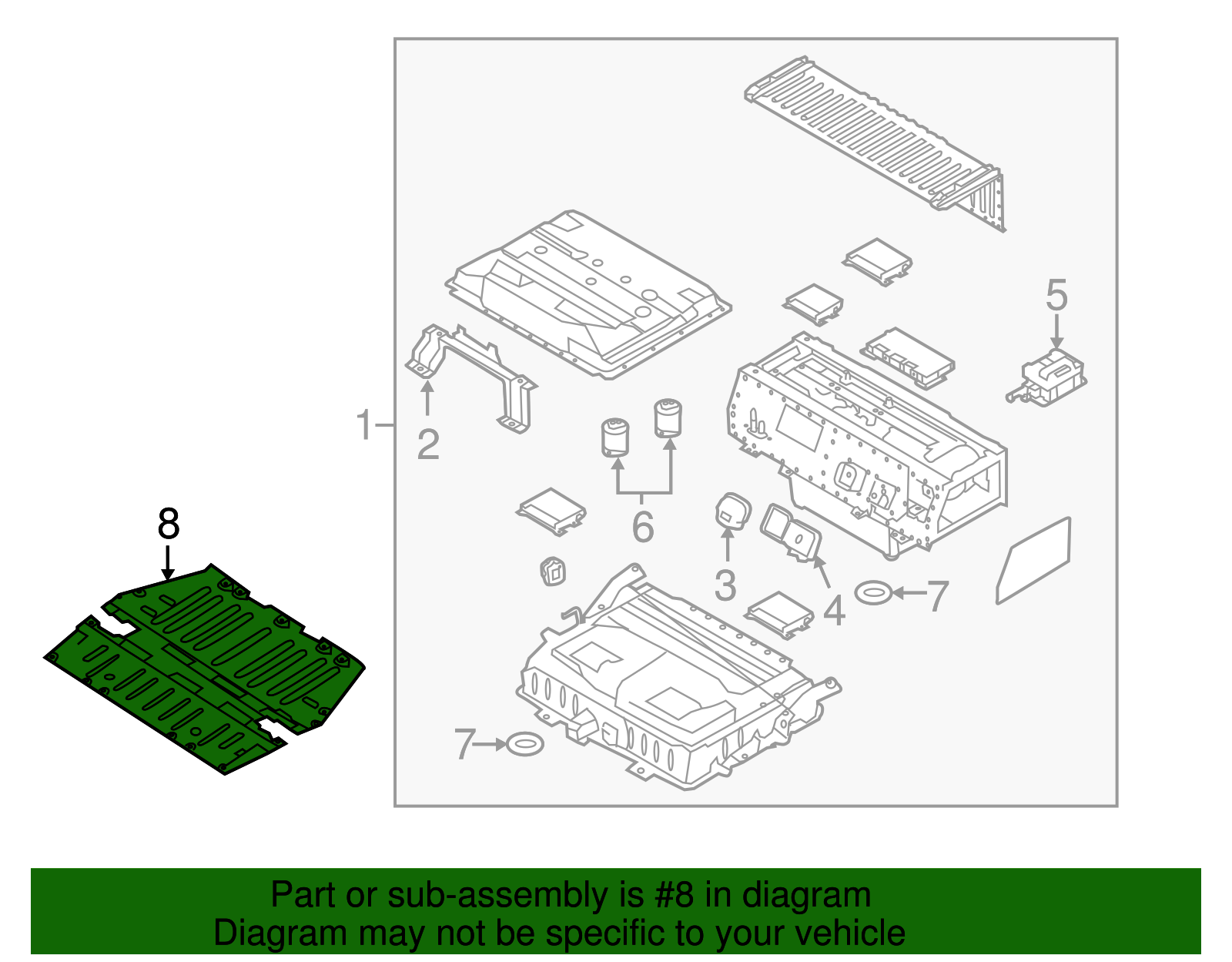 CV6Z-10757-B - Heat Shield 2012-2018 Ford Focus | Big 3 Auto Parts