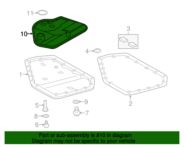 25188304 - OEM GM FILTER GMPartsCenter.net | GM Parts Center