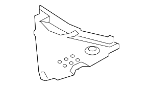 51-75-7-328-630 - Side Shield - 2014-2017 2019 2020 BMW i8 | BMWPartsHub