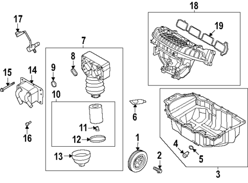 Engine Parts for 2025 Hyundai Santa Fe | OEM Parts Online