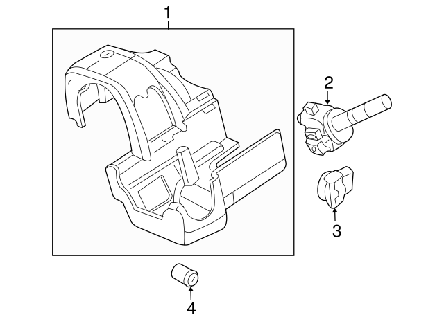 2005-2008 Ford Multi-Function Switch 6L3Z-13K359-AA | Varsity Ford