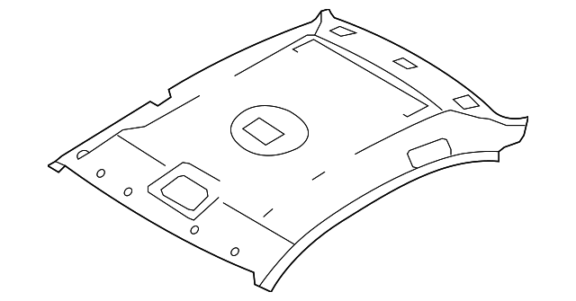 2009-2010 Hyundai Sonata Headliner 85301-0A013-V2 | Hyundai Wholesale ...