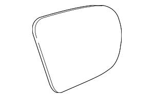 099-810-10-16 - Mirror Glass - Right 2014-2023 Mercedes-Benz | Mercedes ...