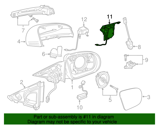 253-905-07-01 - Mobile Phone Antenna 2016-2023 Mercedes-Benz | Mercedes ...