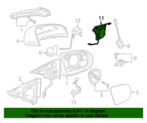 2016-2020 Mercedes-Benz Antenna 253-905-06-01 | MB Parts Center