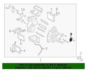 2019-2023 Hyundai Kona Electric Door Actuator 97154-K4000 | QuirkParts